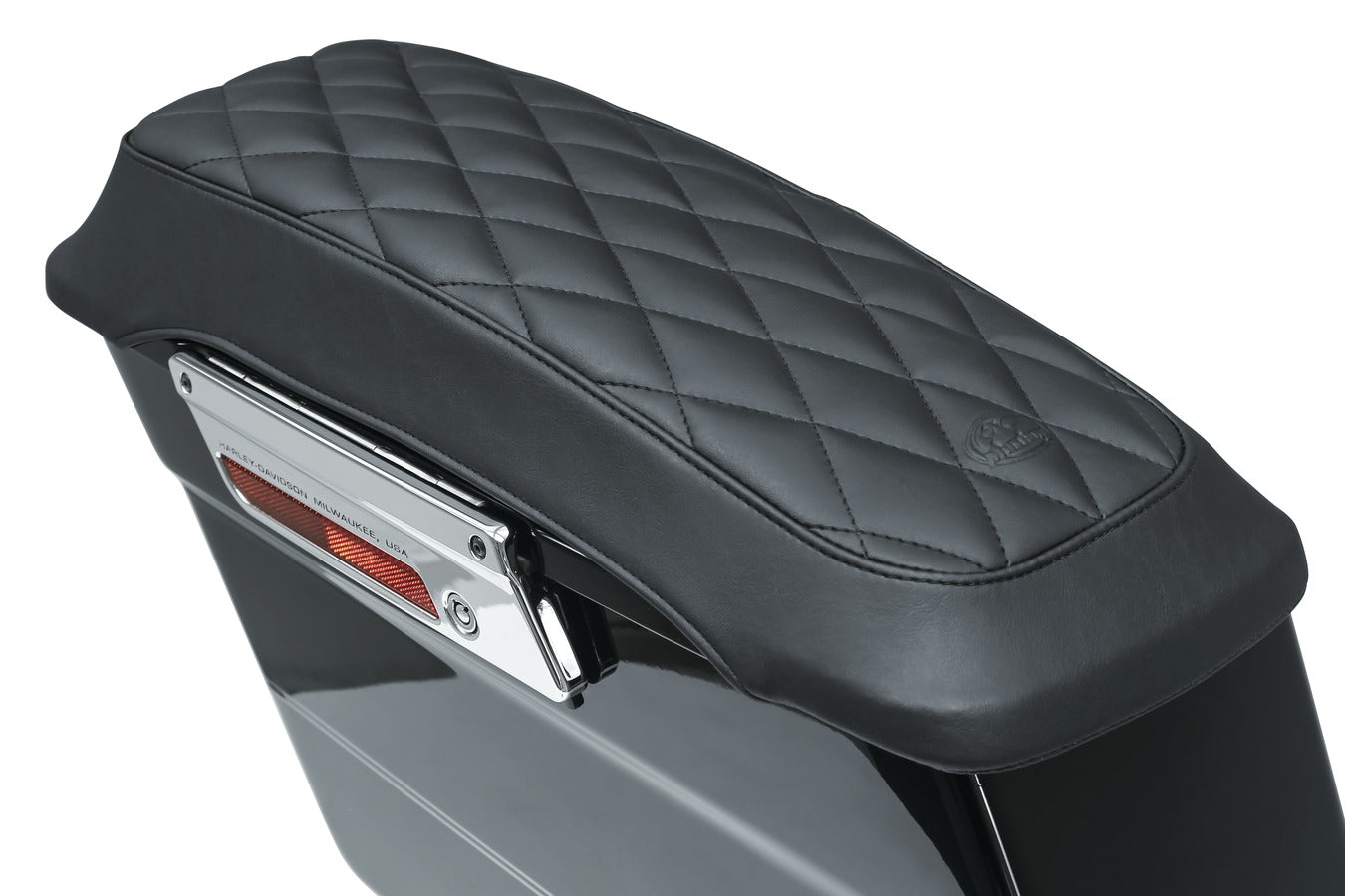 Diamond Saddlebag Lid Covers for Harley-Davidson FL Touring 2014- 2025