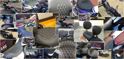 Custom Motorcycle Seats | Over 1,500 Combinations by Mustang Seats