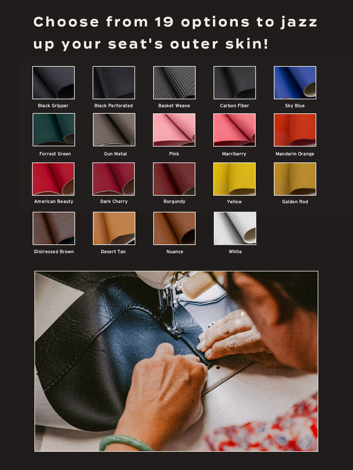 Custom Motorcycle Seats | Over 1,500 Combinations by Mustang Seats